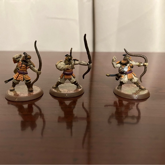 Toys | Heroscape Tagawa Samurai Archers Common Squad Mini Action Figure ...